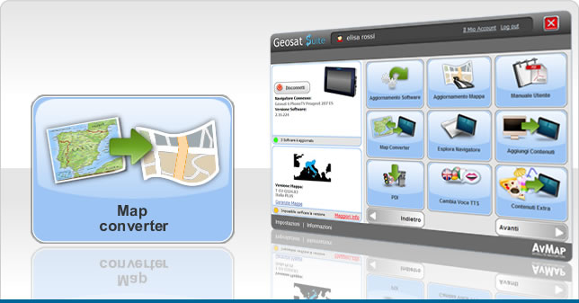 Geosat Suite: map converter